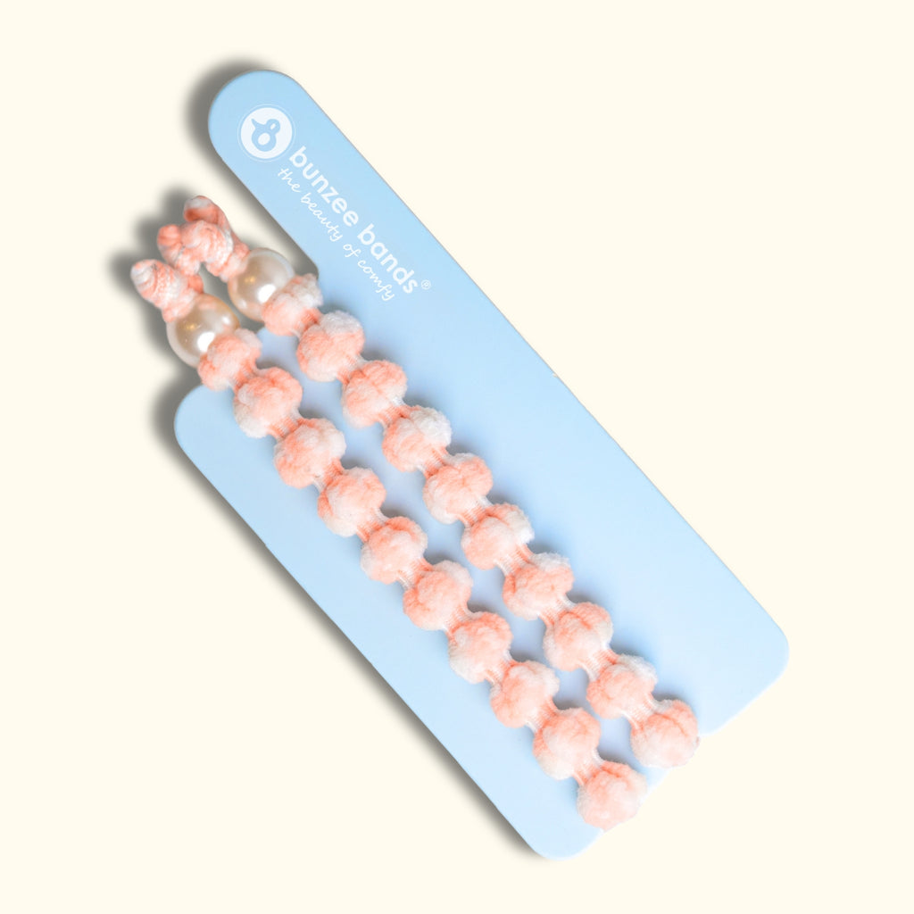 LUXe Compression Tech Scrunchies - Apricot 2-Pack – Bunzee Bands