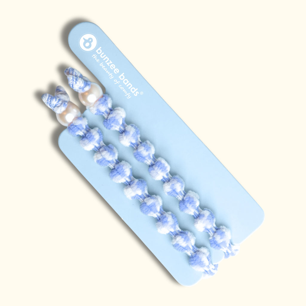 LUXe Compression Tech Scrunchies - Periwinkle 2-Pack – Bunzee Bands