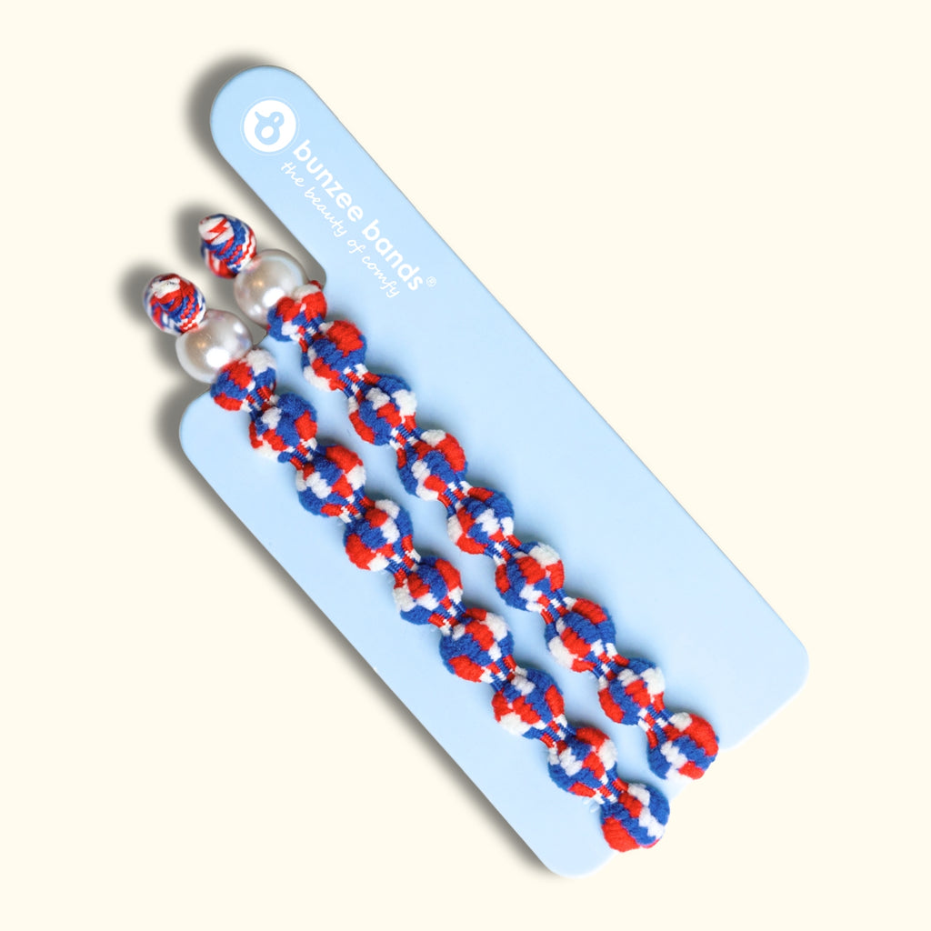 LUXe Compression Tech Scrunchies - Americana 2-Pack – Bunzee Bands